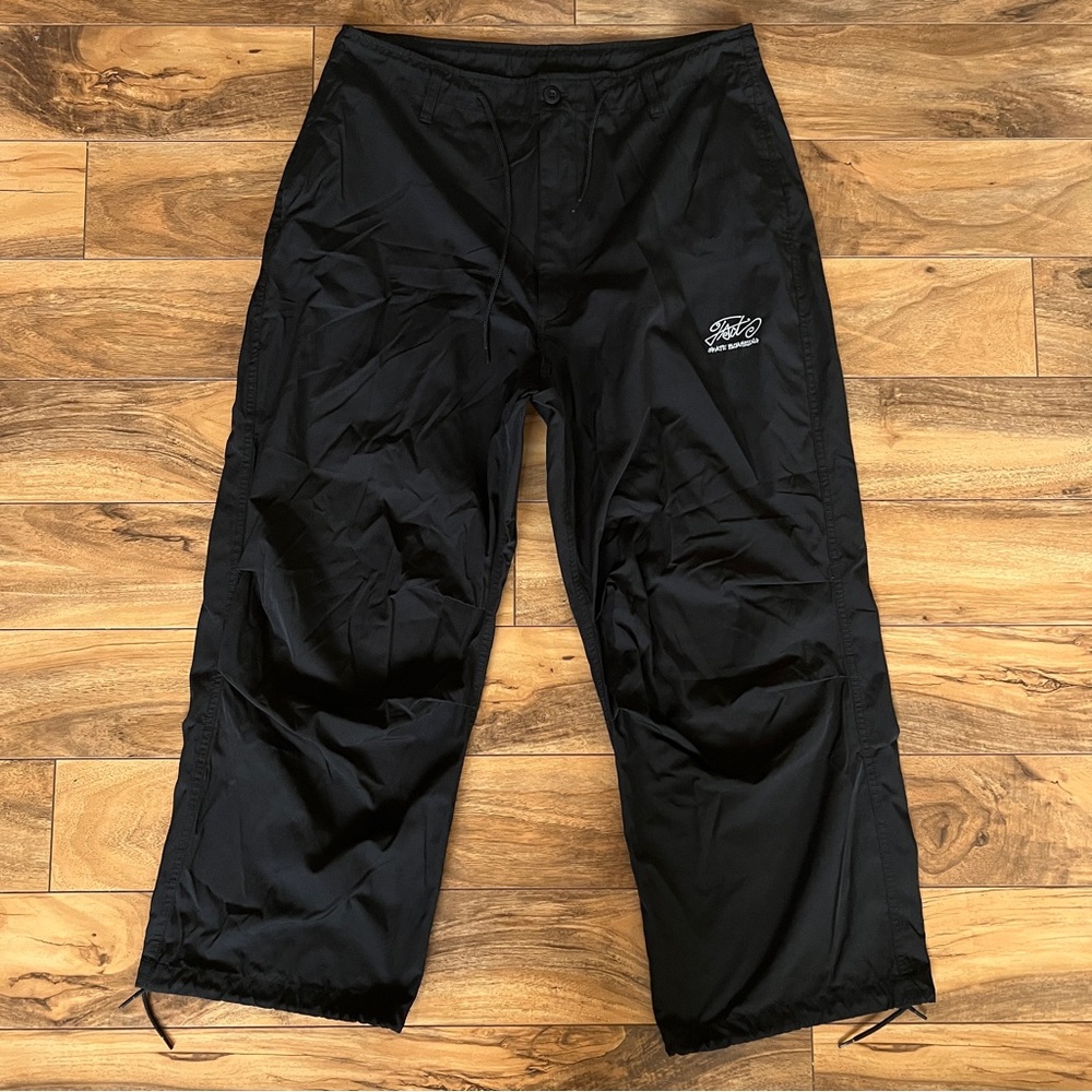 Cooper Fact Parachute Wide Pants - Gem